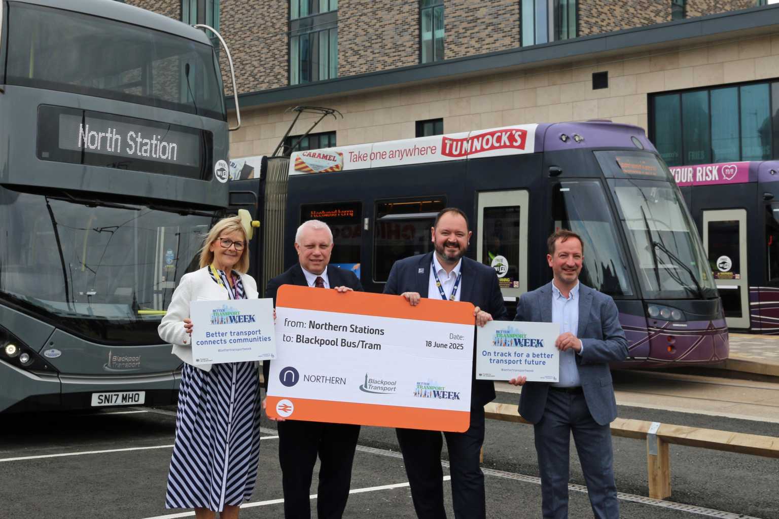 From platform to the promenade: Northern teams up with Blackpool ...